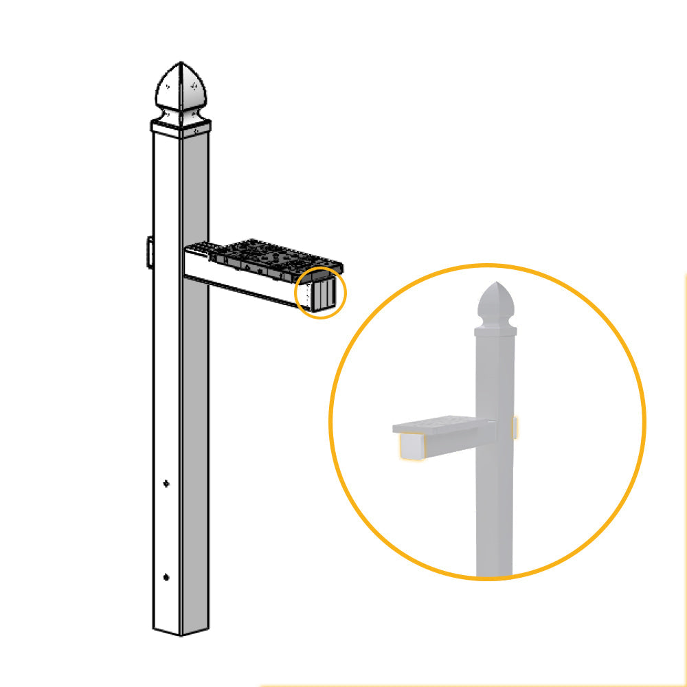 WP Series Whitley End Cap for Support Arm – ShopAMDirect